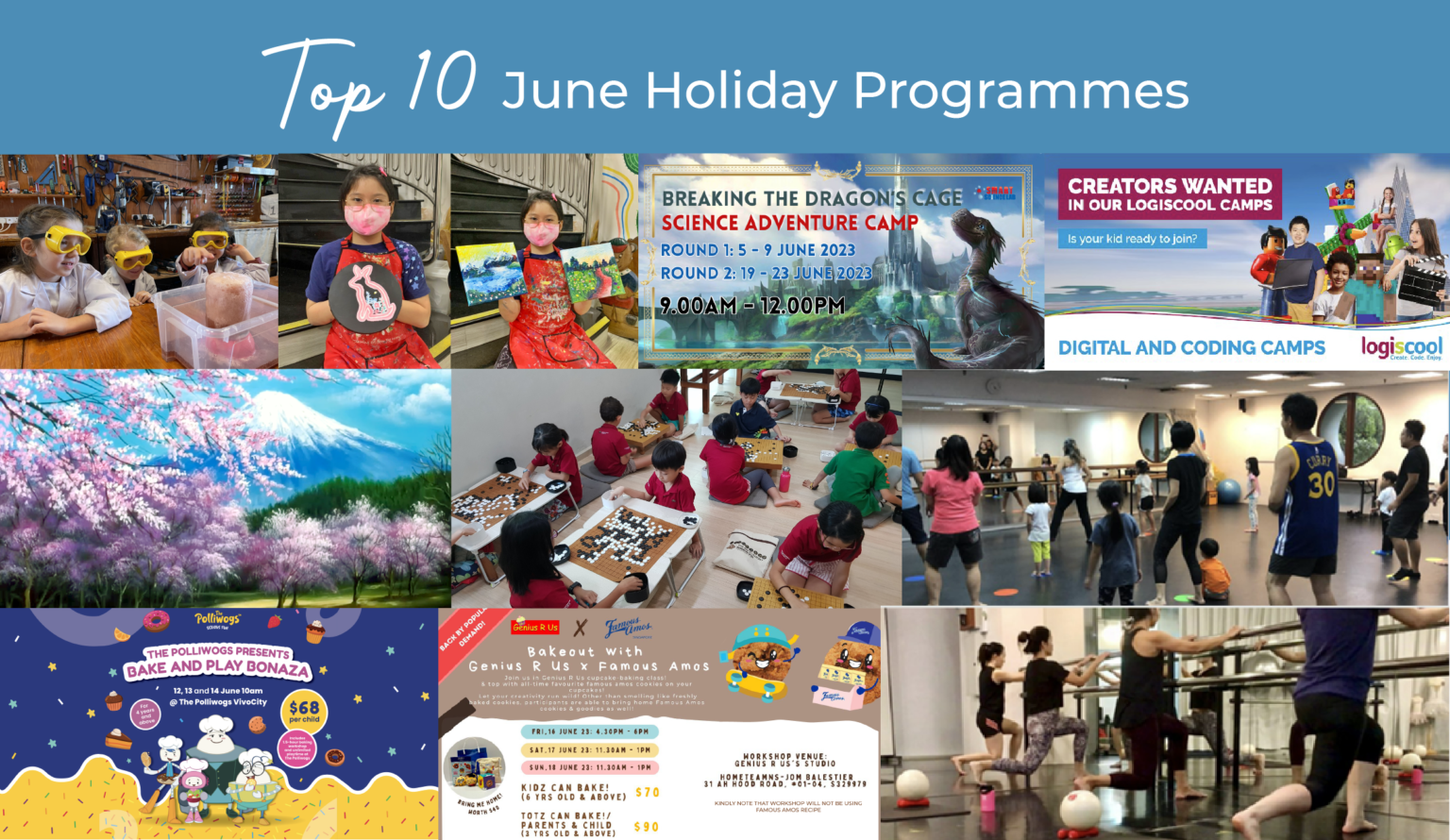Best June Holiday Programmes 2023 - Flying Cape Blog